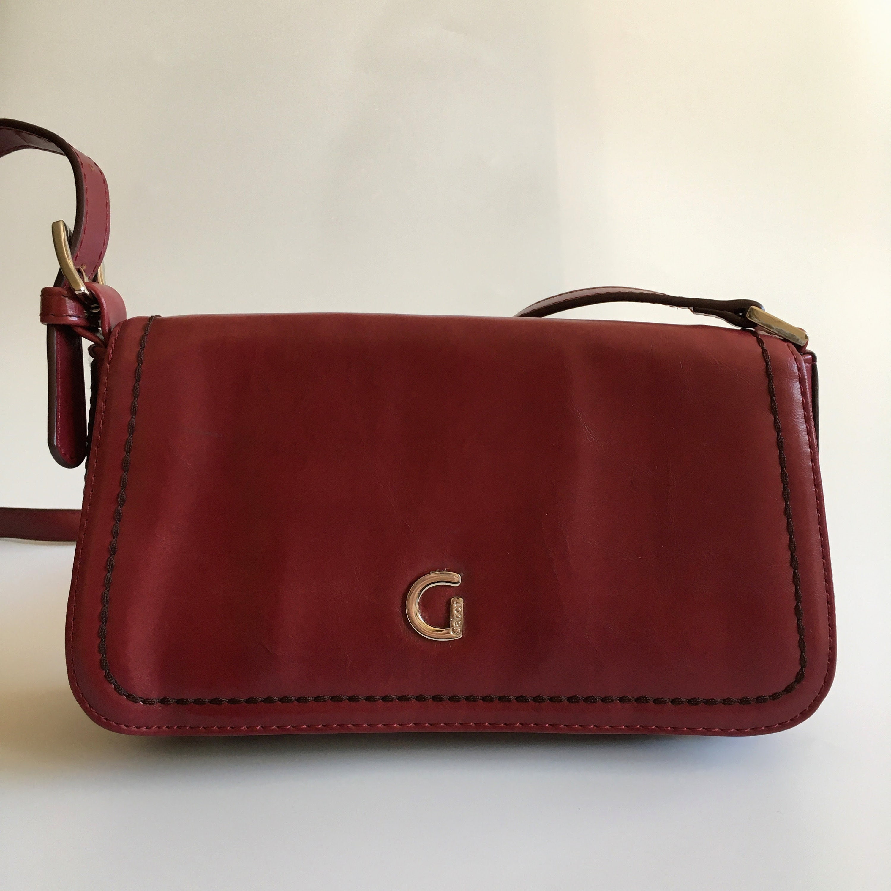 Maroon Pleather Bag Purse - munimoro.gob.pe