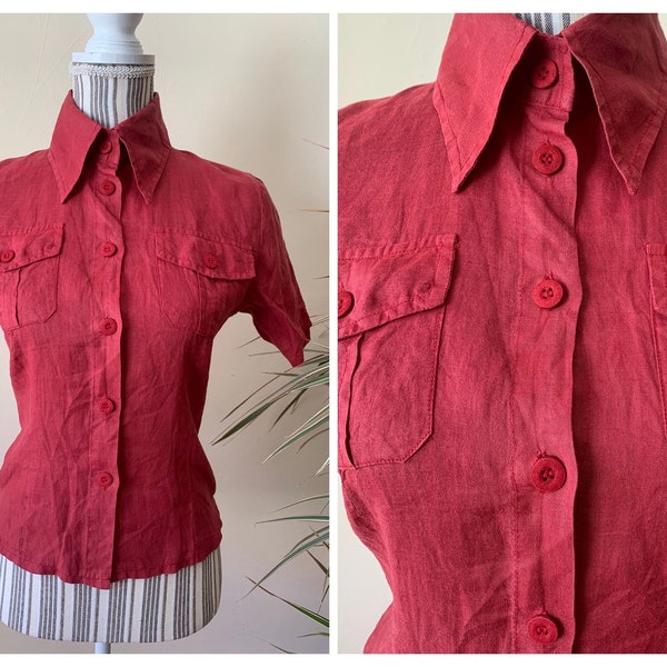 Women’s Sexy Button Down Shirt - Etsy