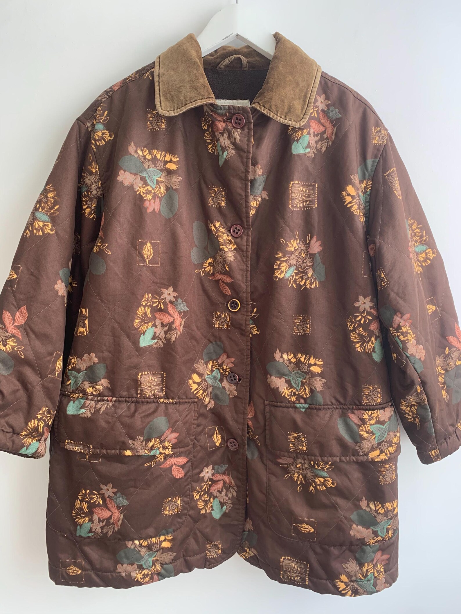 Vintage 90s Winter Jacket for Women Size Oversized S M, Bulky Quilted ...