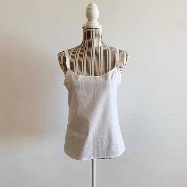 Simple White Cami Slip - Etsy