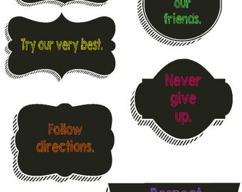 Neon Chalkboard - Etsy