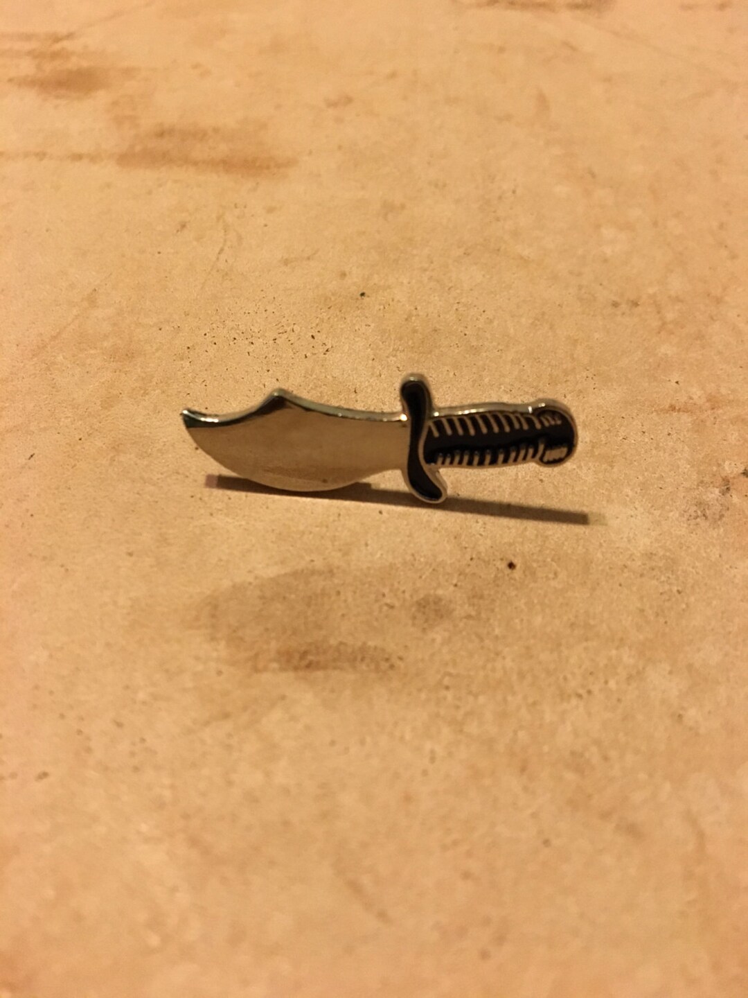 Silver Dagger Enamel Lapel Pin - Etsy