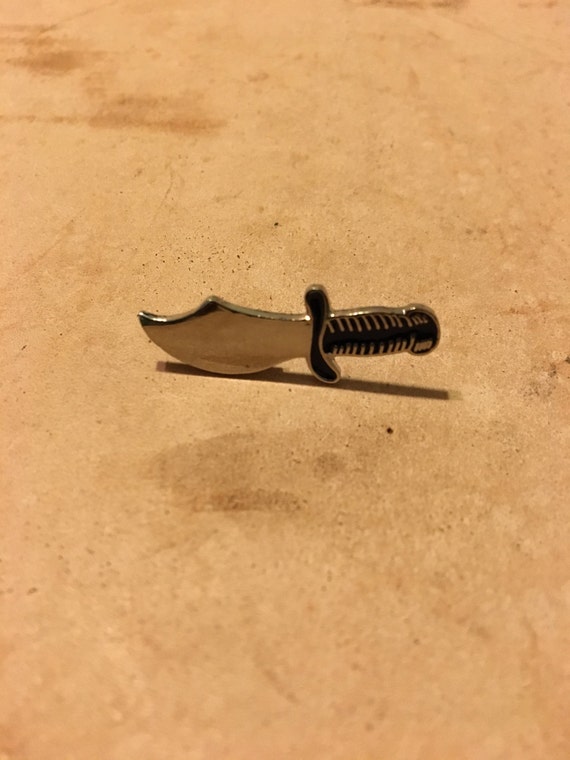 vintage arabic dagger pin - Gem