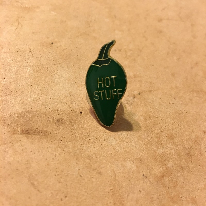 Hot Stuff Pin - Etsy