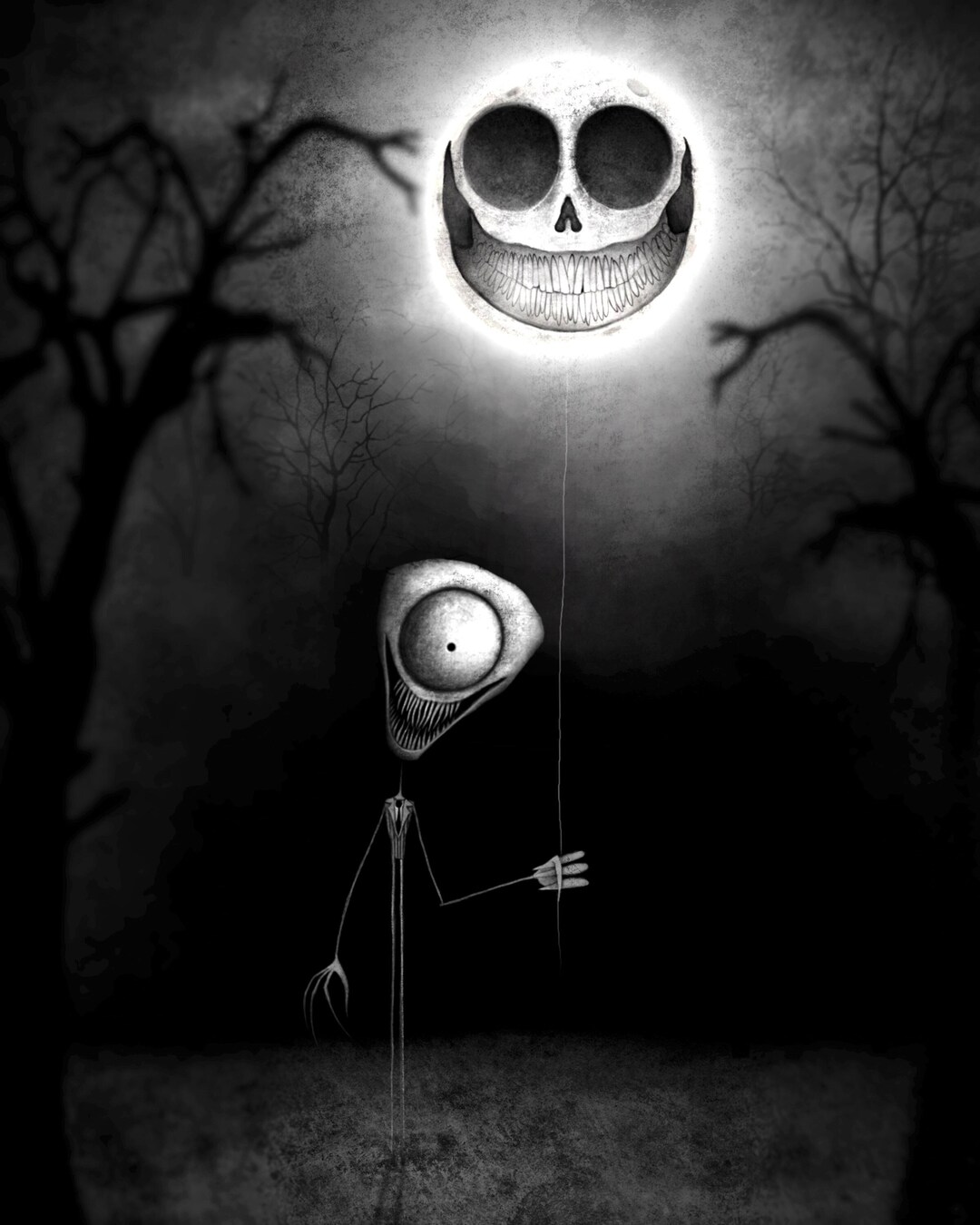 Moon Balloon - Etsy