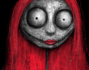 The Nightmare Before Christmas Sally Stitching Temporary Tattoos by ...