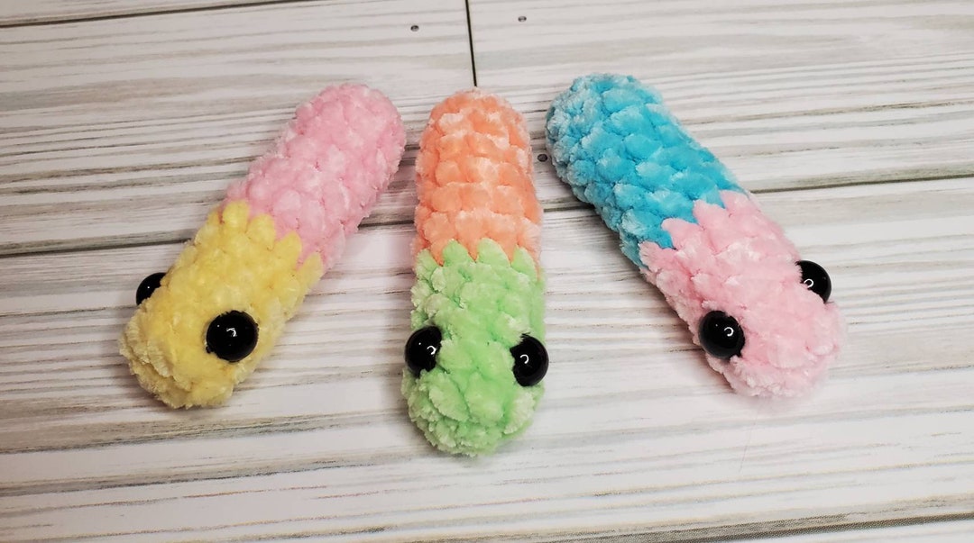 Snapping Fidget Worm - Etsy