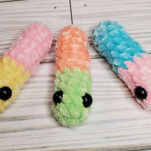 Snapping Fidget Worm - Etsy