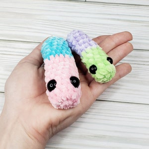 Jumbo Rainbow Snapping Fidget Worm - Etsy