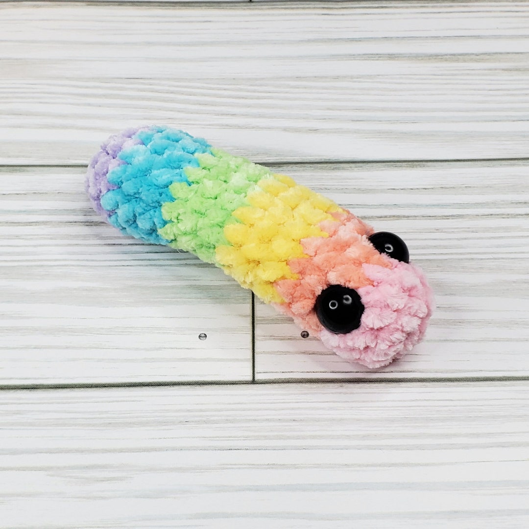 Jumbo Rainbow Snapping Fidget Worm - Etsy