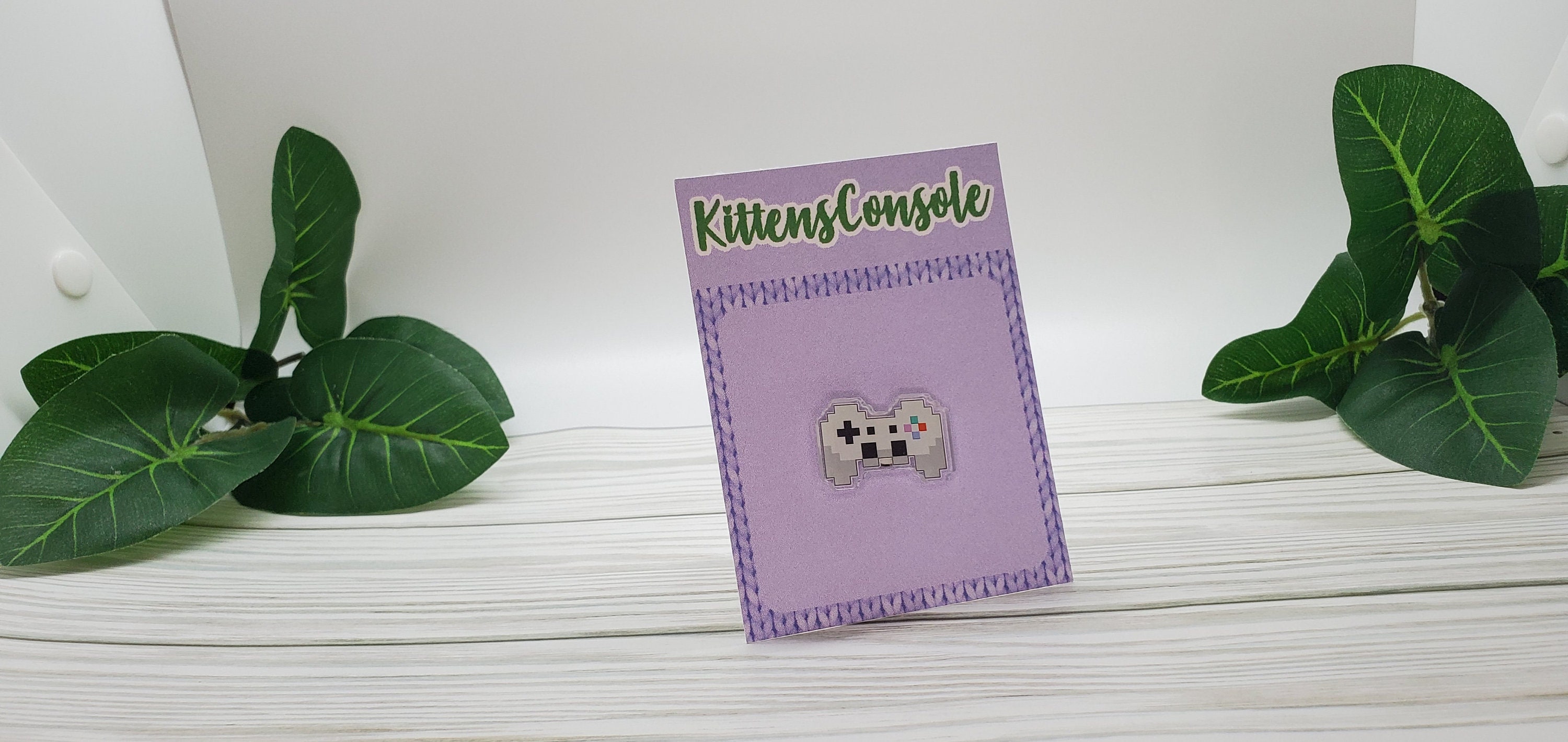 Acrylic Controller Pin Pixel Art Pin Videogame Pin - Etsy