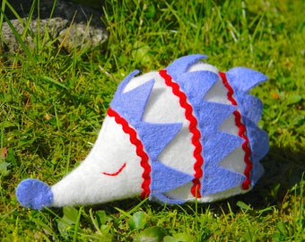 DIY Hedgehog Pattern, Digital Felt Hedgehog Pattern, Felt Plush - Etsy