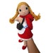 Crochet Pattern Hand Puppet Little Red Riding Hood Amigurumi Instant ...