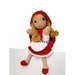 Crochet Pattern Hand Puppet Little Red Riding Hood Amigurumi Instant ...