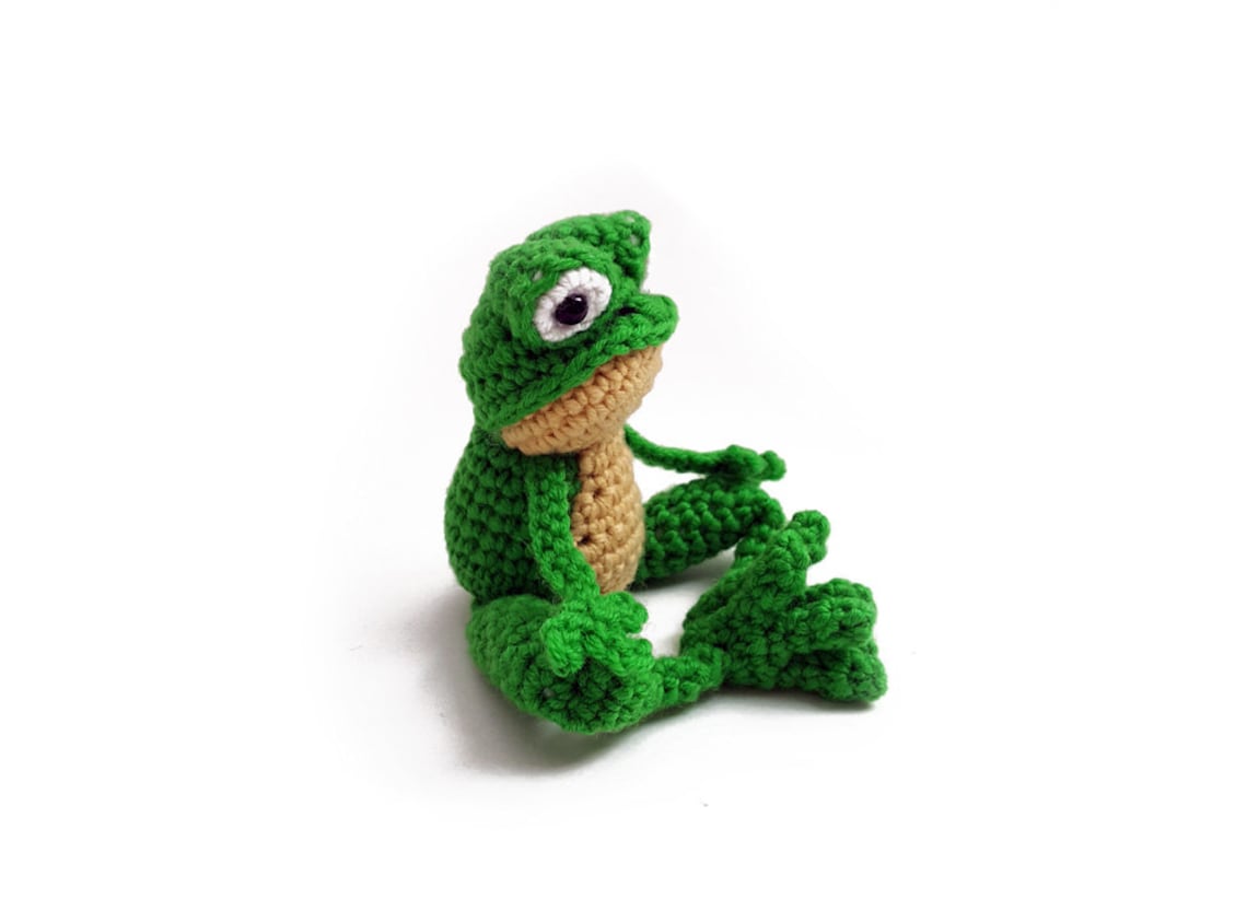 Crochet Pattern Baby Frog Amigurumi Instant Download Pdf - Etsy