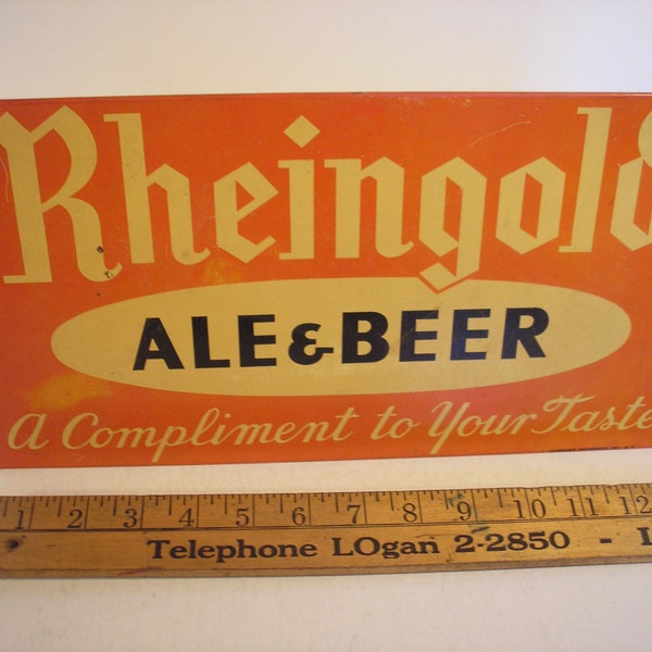 Rheingold Beer Sign - Etsy