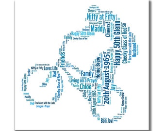 Bike Word Art - Etsy