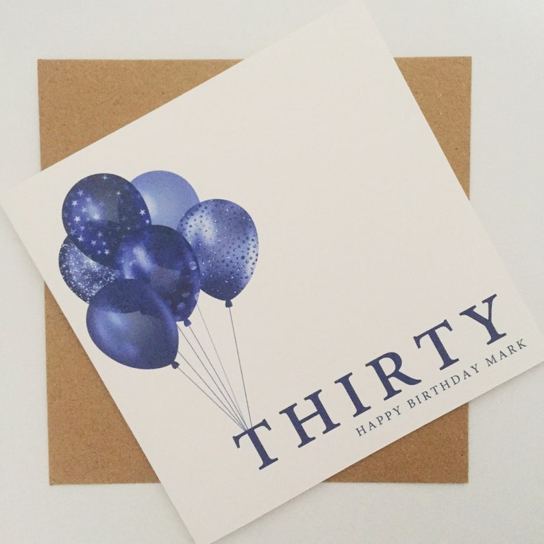 30th Birthday Card Son Birthday Card For Him Happy 30th Etsy UK 30th Birthday Card Son Birthday Card For Him Happy 30th Etsy UK