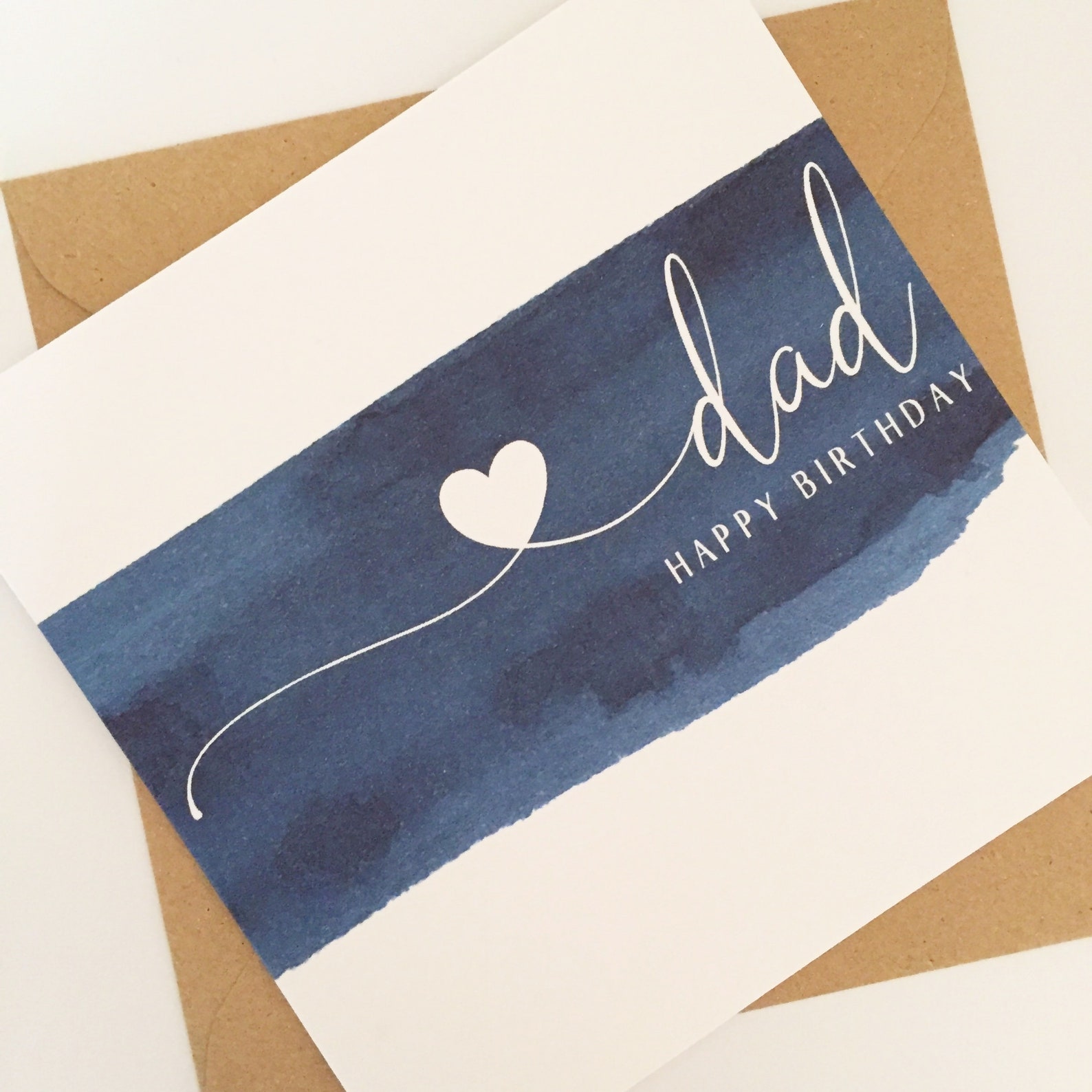 Dad Birthday Card, Happy Birthday Card Dad, Birthday Card for Dad, 40th ...
