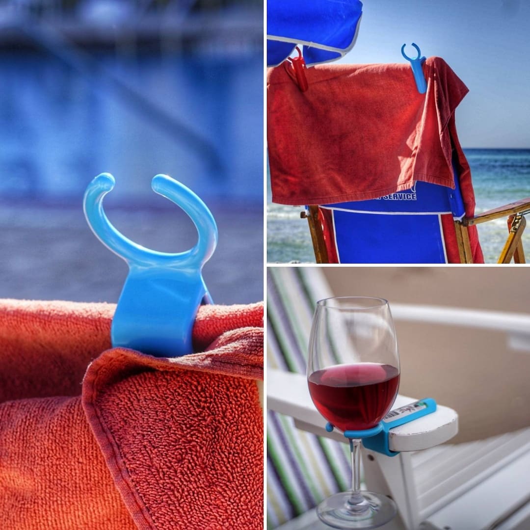 Towel Holder for Your Beach Chair! Holds Your Towel in Place as Well as ...