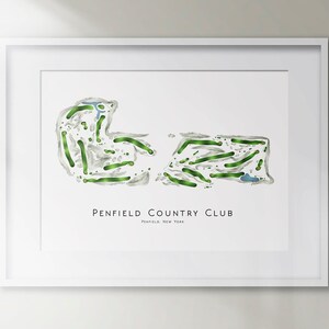 Oak Hill Country Club East Course Rochester New York Minimalist Golf ...