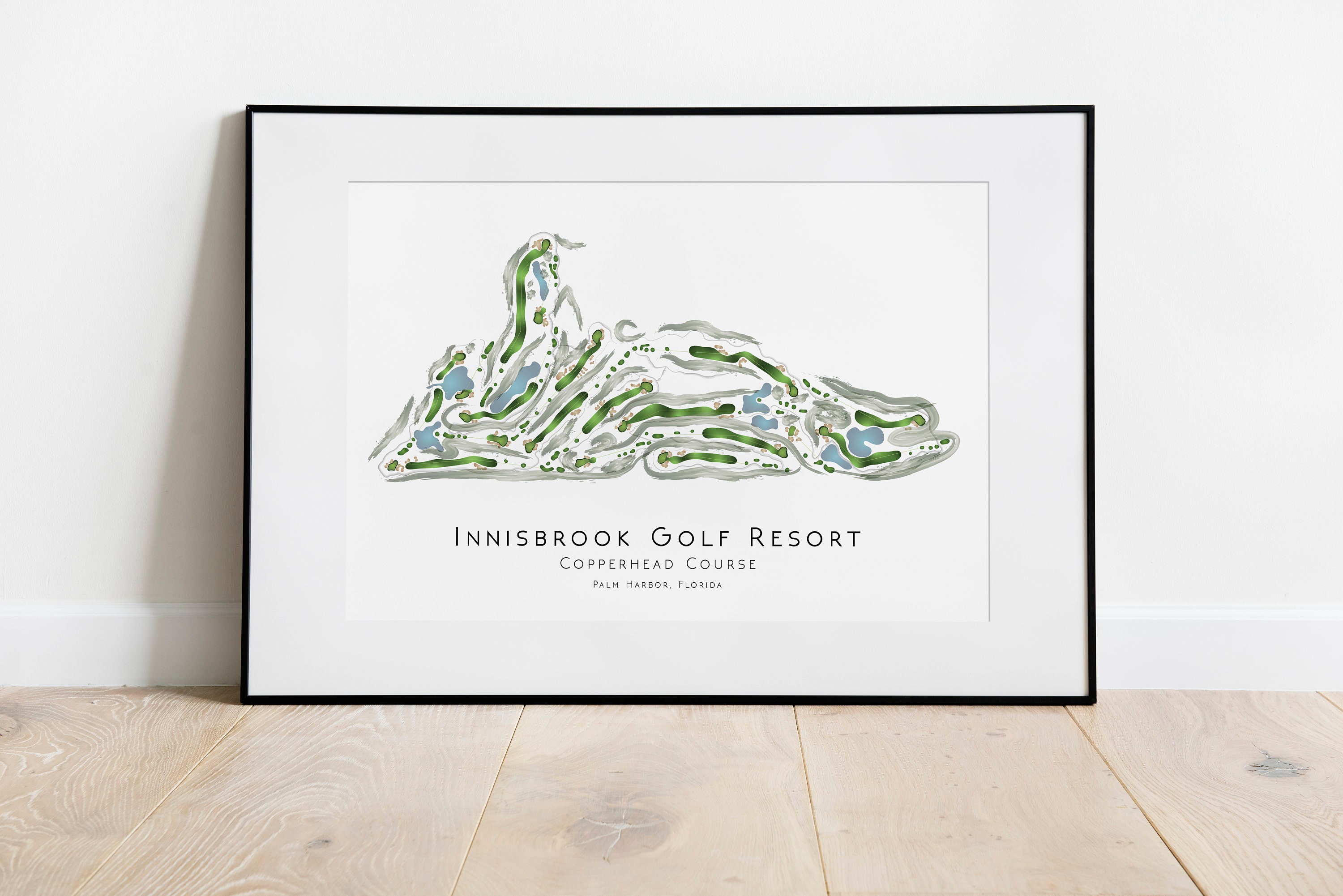 Innisbrook Resort Copperhead Course Florida Golf Course Minimalist Golf ...