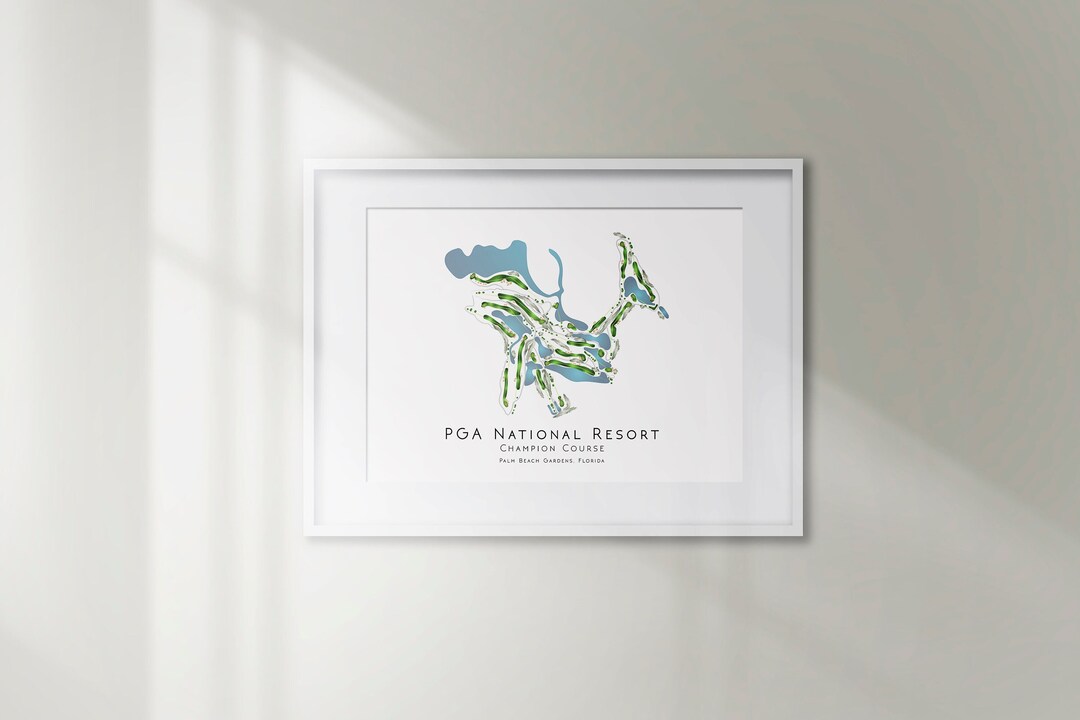 PGA National Resort Champion Course Florida Golf Course Minimalist Golf ...