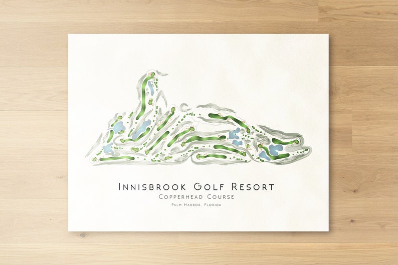 Innisbrook Resort Copperhead Course Florida Golf Course Minimalist Golf ...