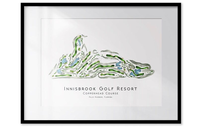Innisbrook Resort Copperhead Course Florida Golf Course Minimalist Golf ...