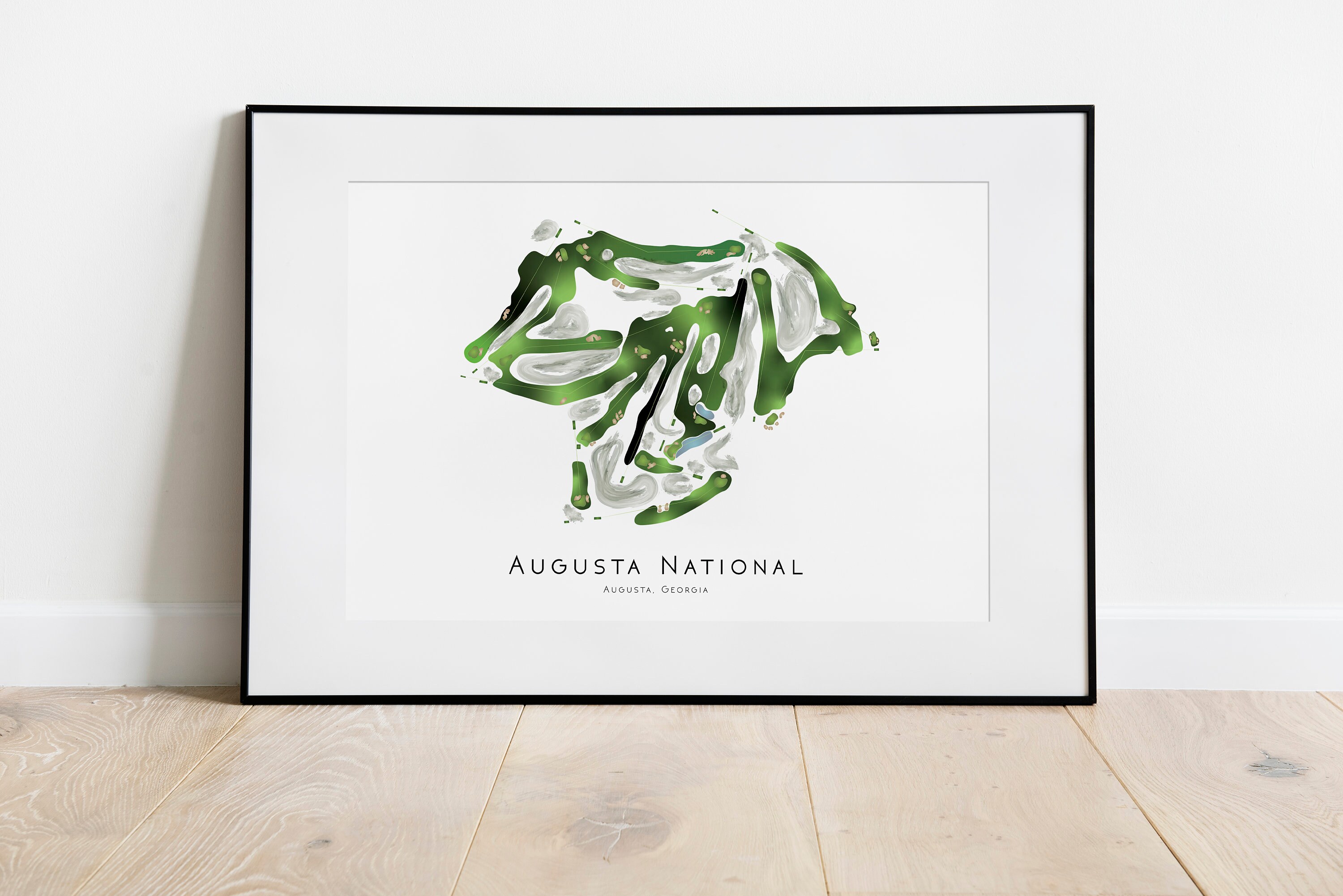 Custom Golf & Disc Golf Course Maps | Digital Download - Etsy