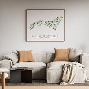 Oak Hill Country Club East Course Rochester New York Minimalist Golf ...