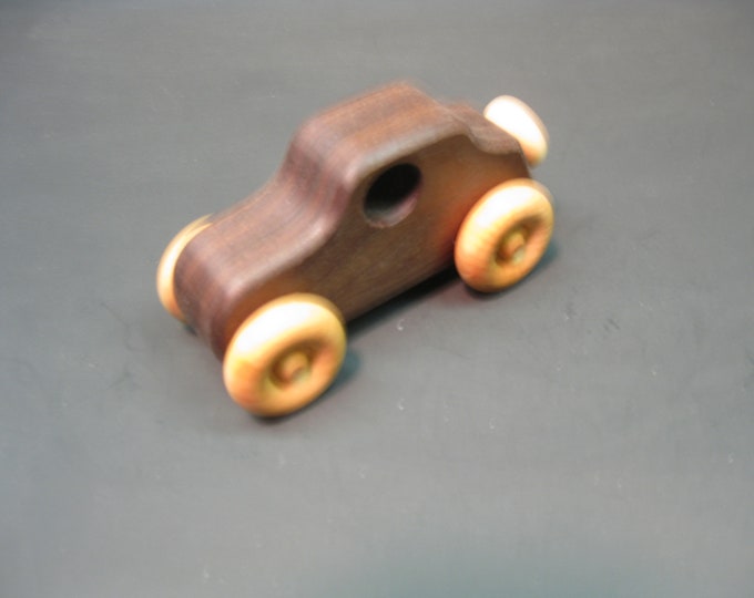 Handmade Walnut Car, Old Style Coupe, H317 Toddlers Toy - Etsy