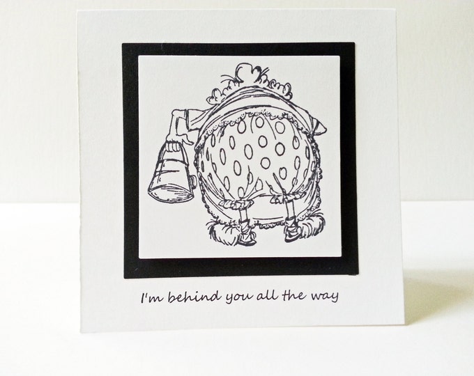 I'm Behind You All the Way Encouragement and Support - Etsy