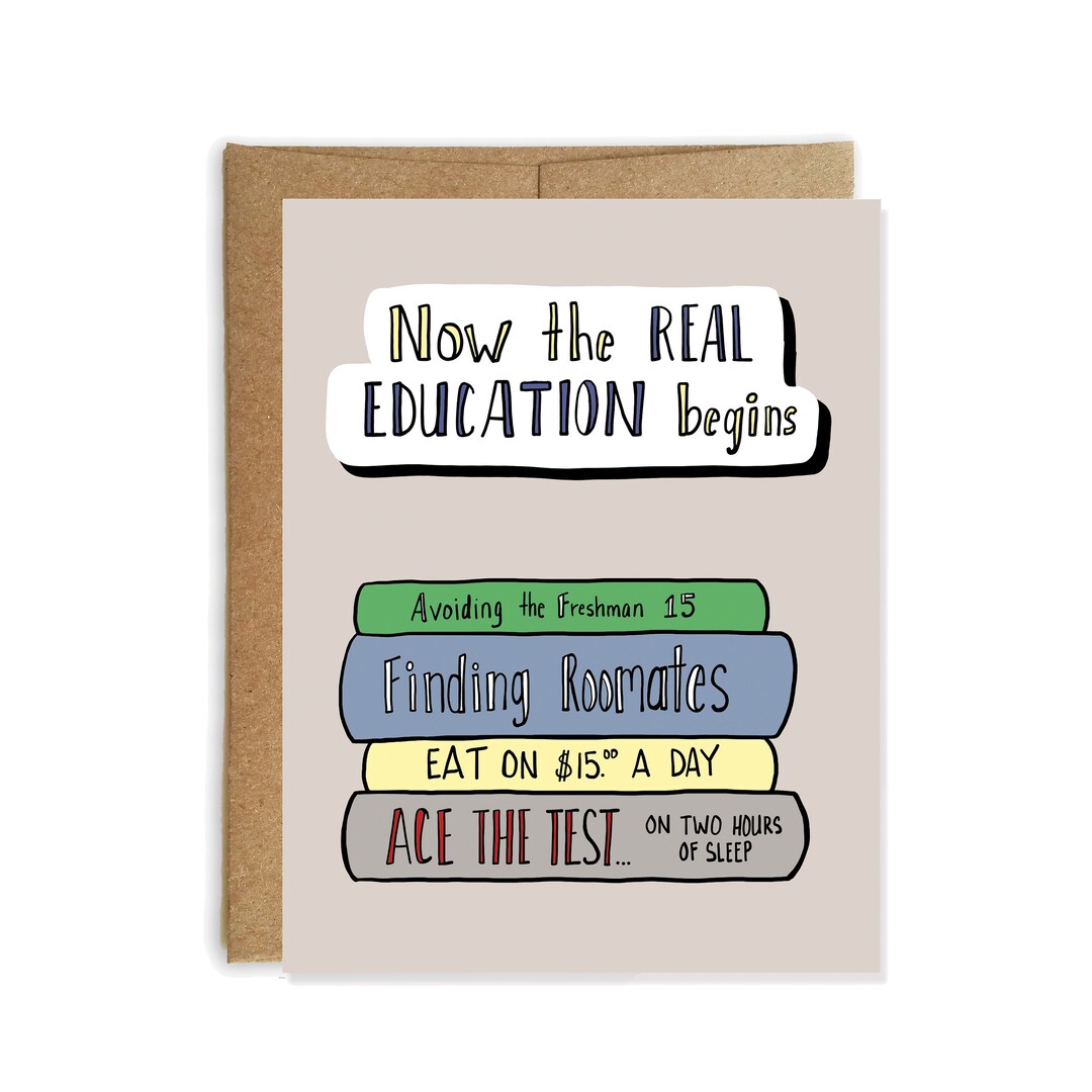 Graduation Card High School Graduation Congratulations Card Funny High ...