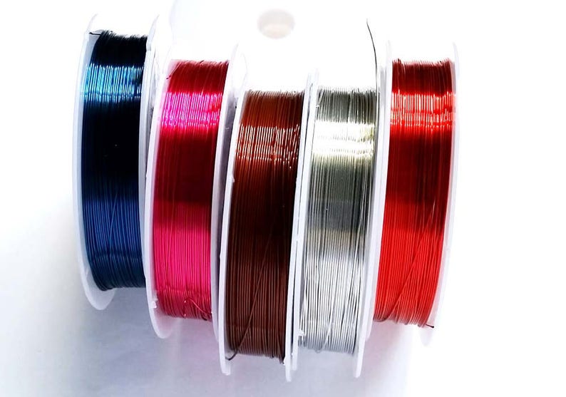 Assorted Color .4mm Copper Beading Jewelry Wire | Etsy