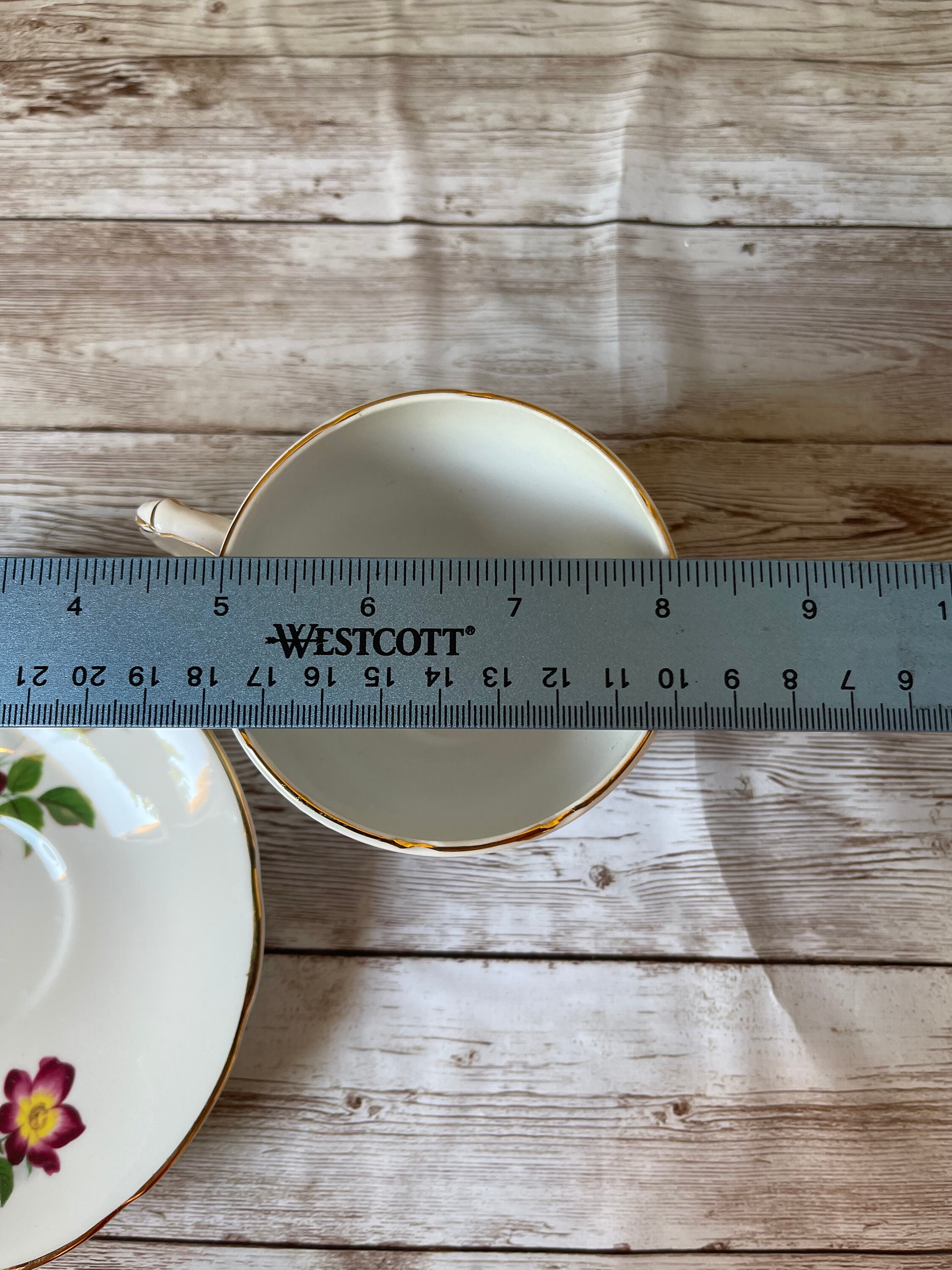 Vintage Delphine Bone China Tea Cup and Saucer - Etsy