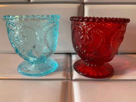 Vintage Jeweled Heart Toothpick Holders - Etsy