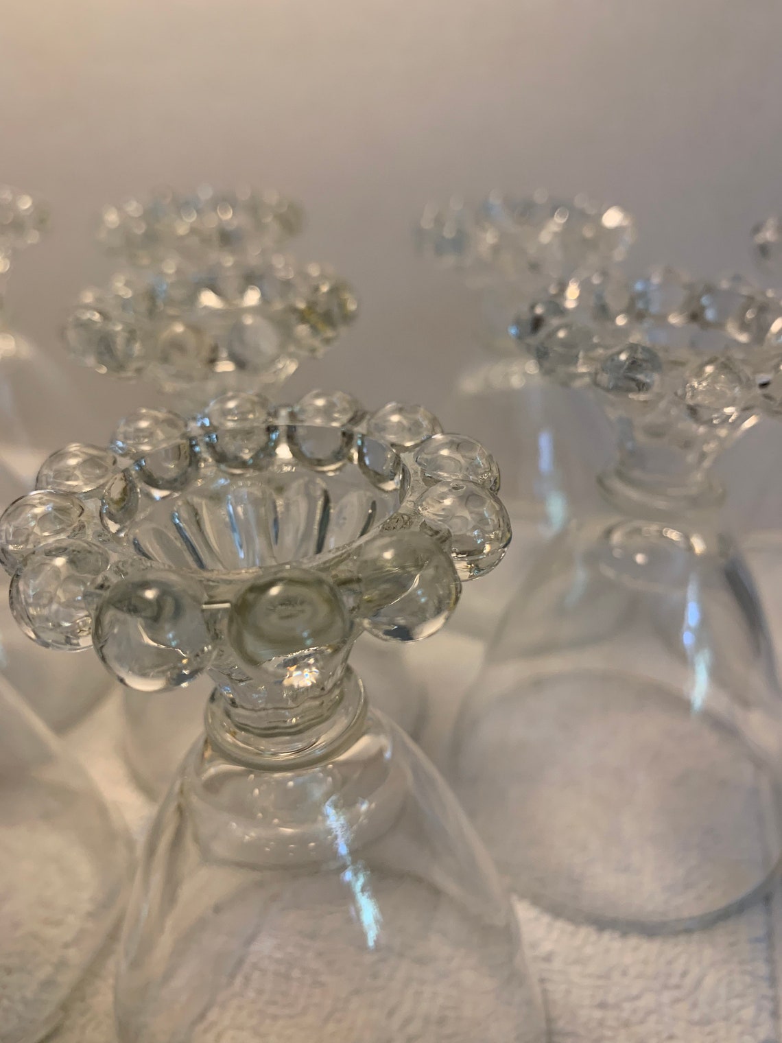 Set of 10 Vintage 1950s Bubble Boopies Sherry Glasses | Etsy