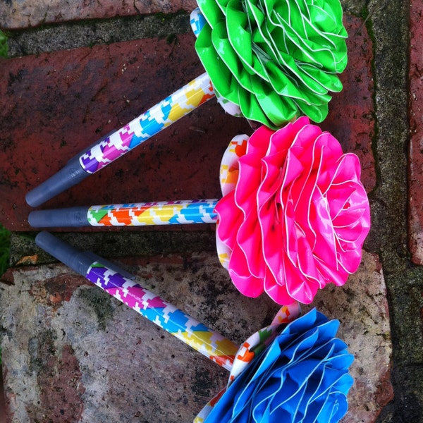 Duct Tape Rose Pen - Etsy