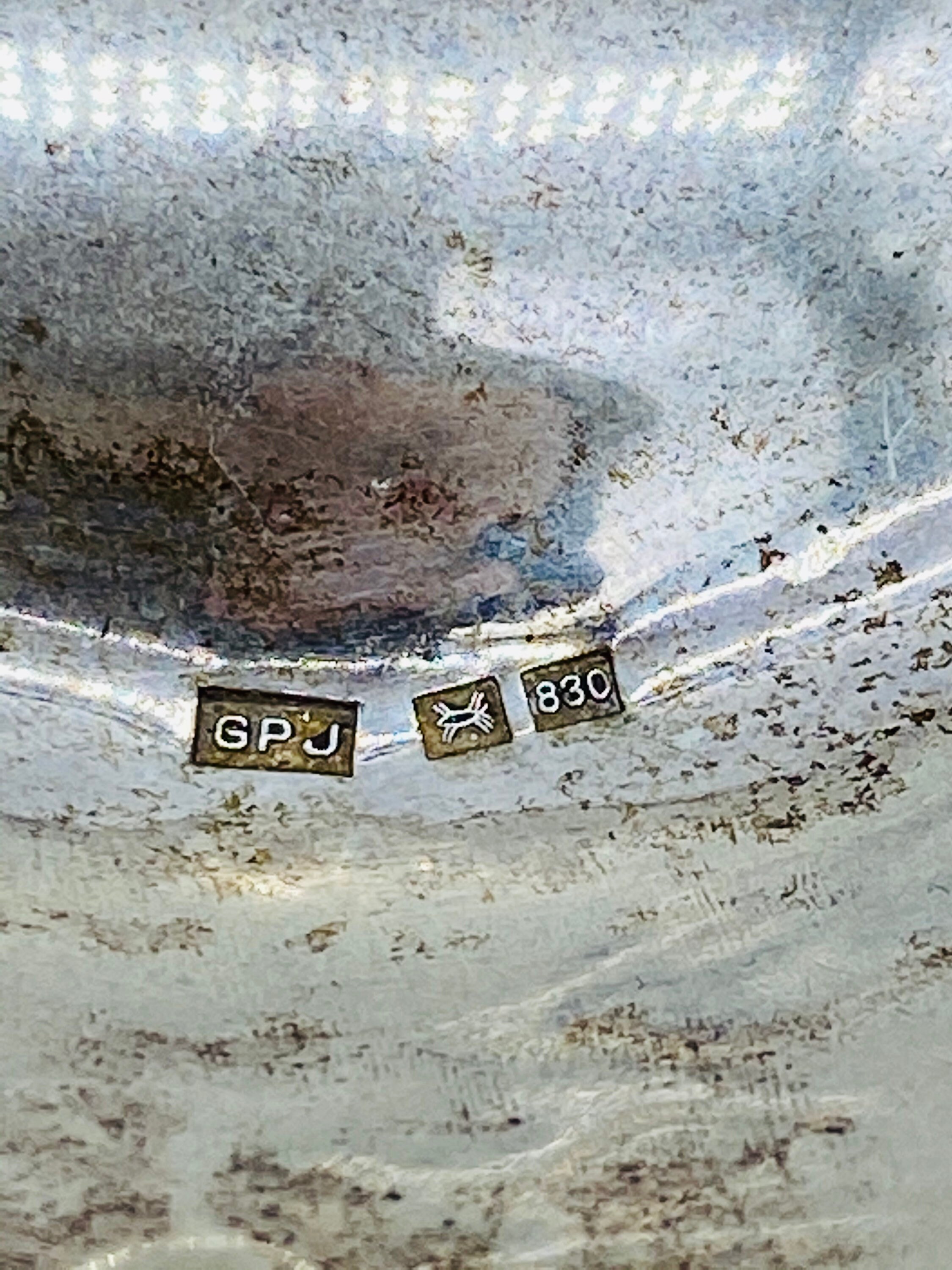 Antique Repousse Silver Dish Cyprus Hallmarks Floral - Etsy Ireland