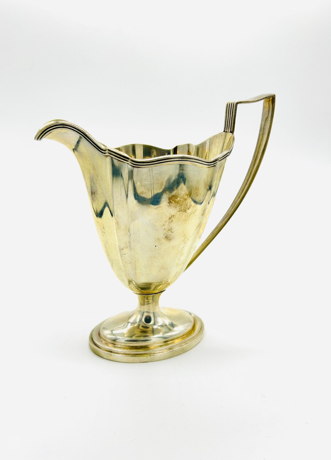 Silver Creamer Plymouth Design Large sterling, Hollowware by GORHAM ...
