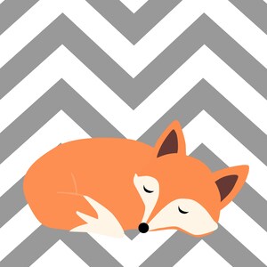 Stay Clever Little Fox, Nursery Art, Woodland Nursery, Fox, Nursery ...