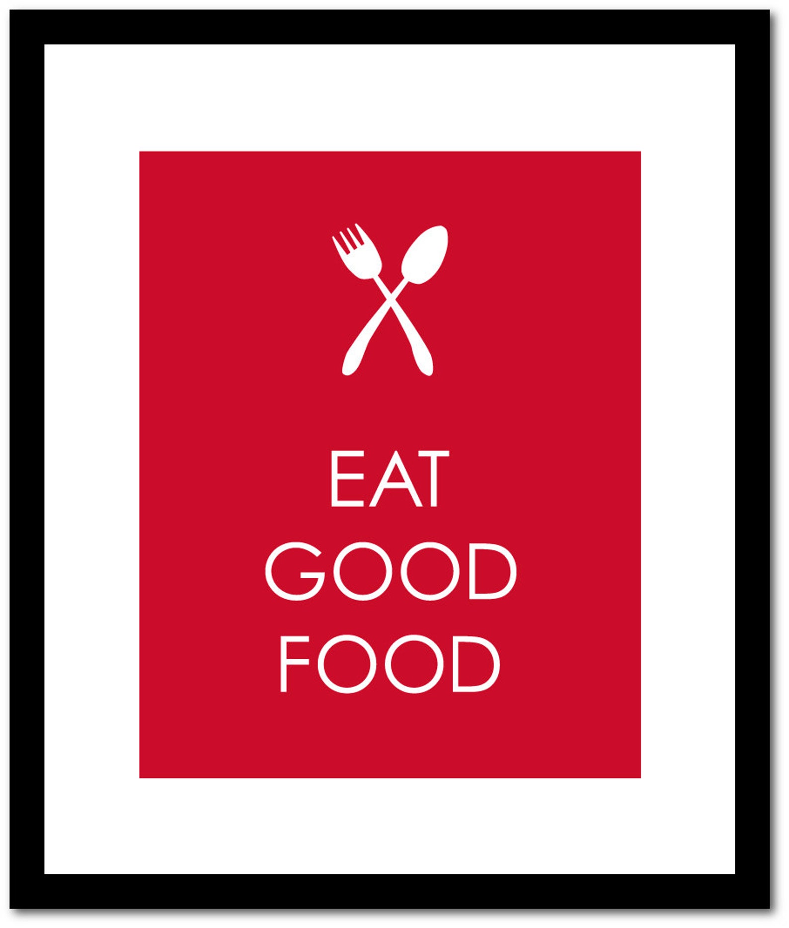 Kitchen Art Eat Sign Eat Good Food Kitchen Print Instant - Etsy Hong Kong