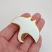 Pepperoni Pizza Stingray Figurine - Polymer Clay Sculpture, Manta Ray ...