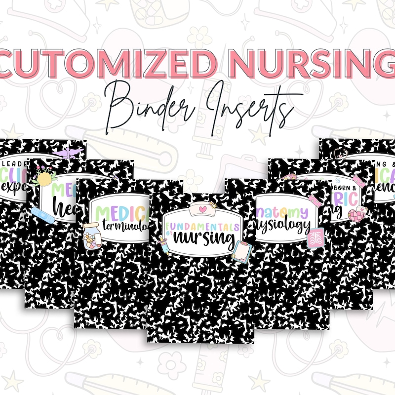 Nurse Binder Cover - Etsy