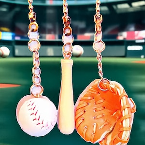 Set of Two - Baseball Bat Gloves Ball Sports - Free Shipping - Ceiling ...