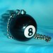 8 Ball Billiard Pool Table Rec Room Man Cave - Ceiling Fan Pull Chain ...