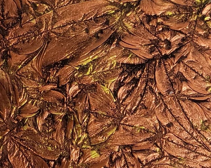 Copper/gold Van Gogh Mosaic Glass Sheet 8" by 5" - Etsy
