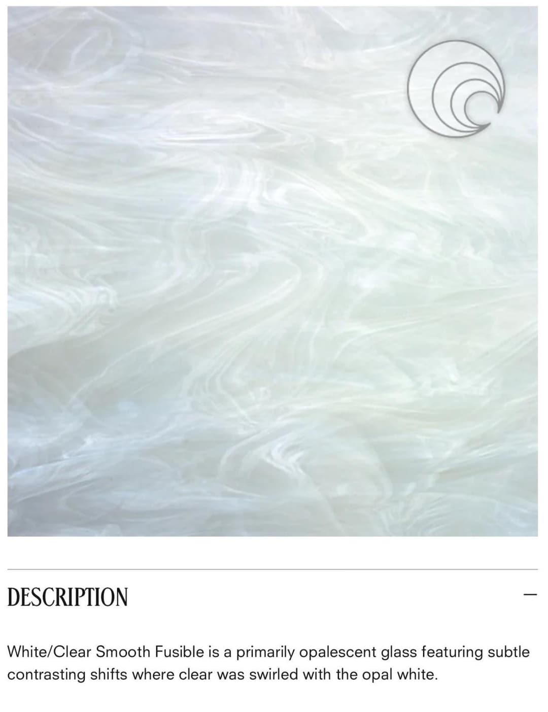 White/clear Streaky 305S-F Oceanside 96coe Sheet 8" by 4" Lot 4012 - Etsy