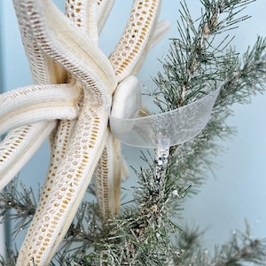 Starfish Christmas Tree Topper: Beachy Coastal Decor - Etsy Canada